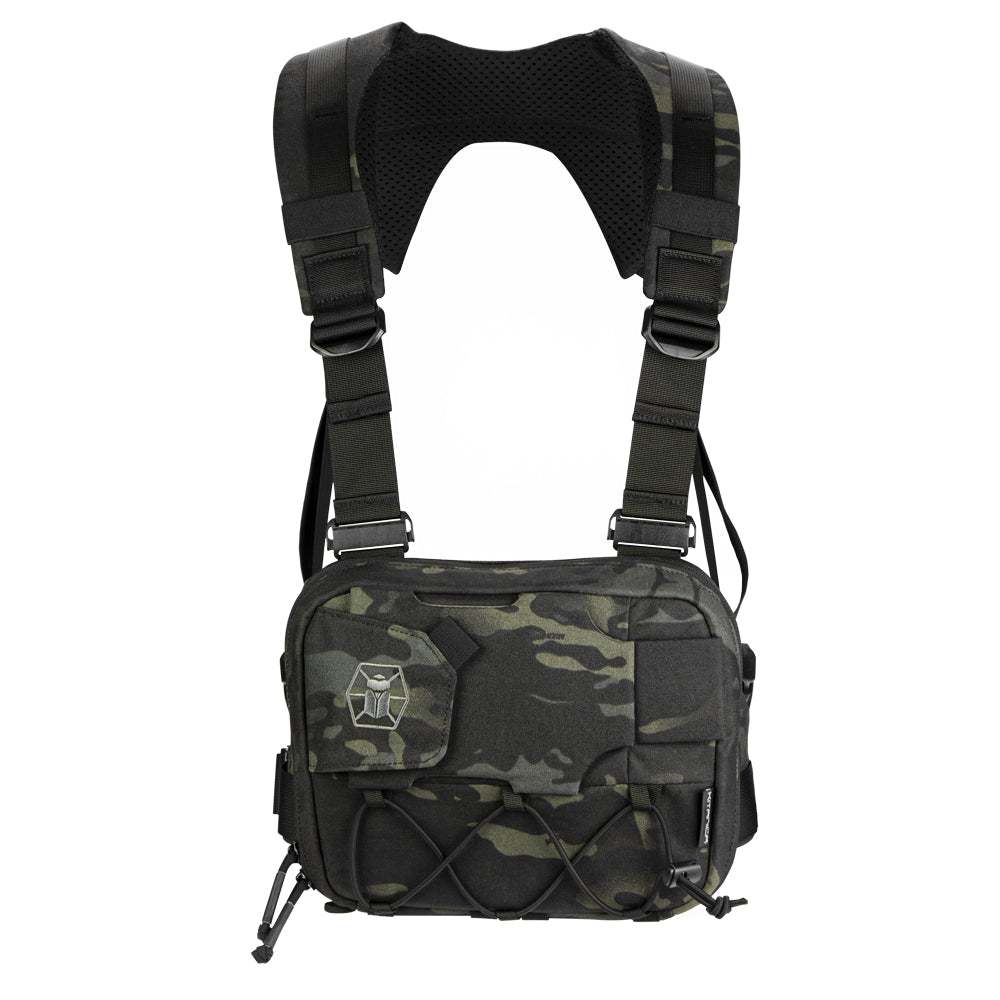 Durable Tactical Chest Rig | 500D Cordura Nylon Utility Rig for ...